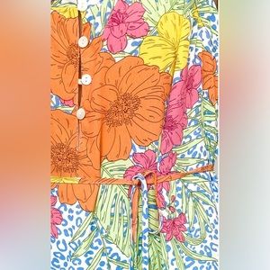 THML | Dresses | Thml Floral Print Maxi Dress | Poshmark